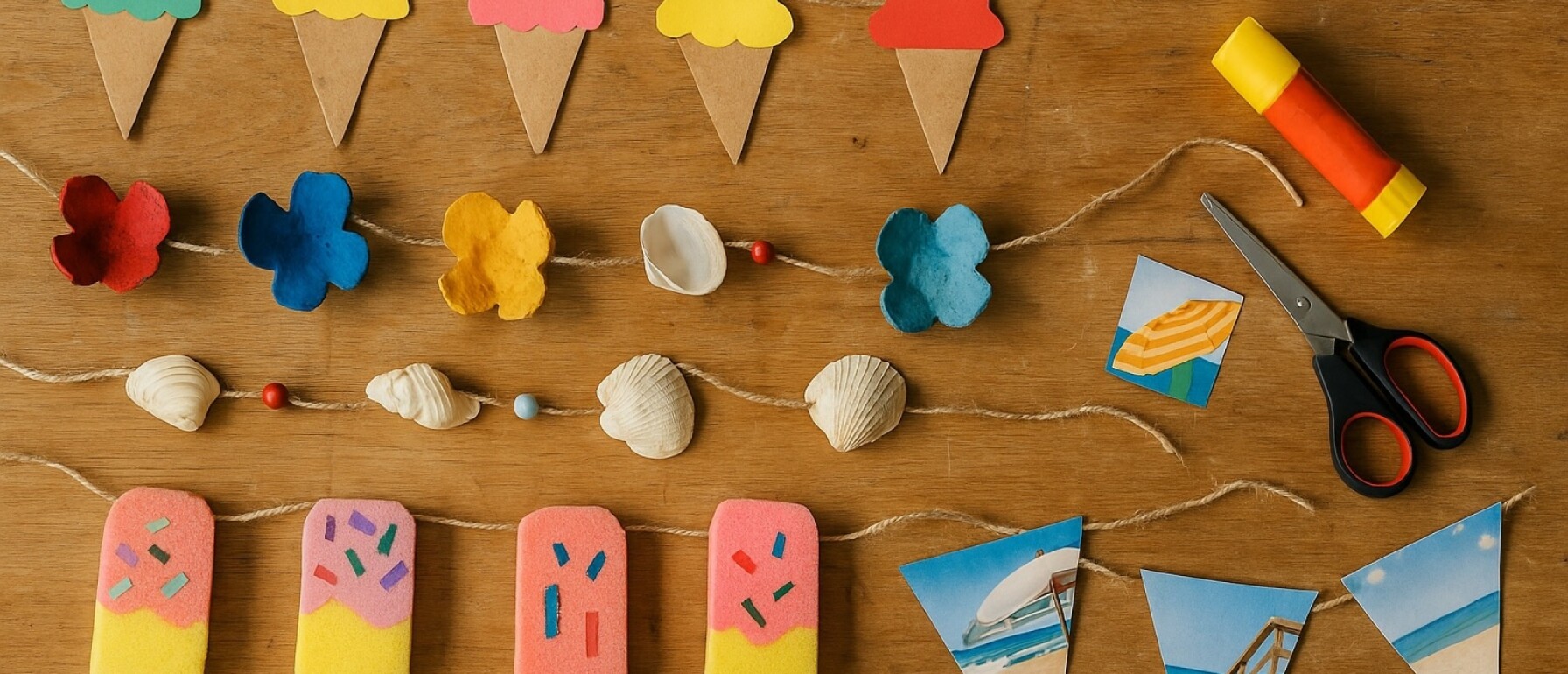 Zelf slingers maken – 5 knutsel ideeën met spullen van thuis