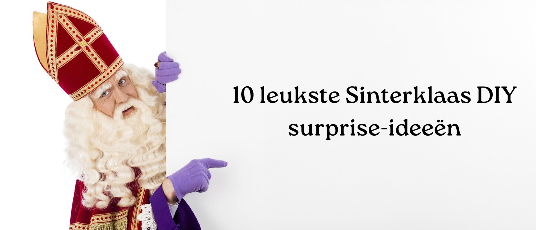 10 leukste Sinterklaas DIY surprise-ideeën