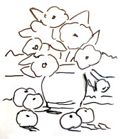 Gratis live schilderles met Corrie Leushuis