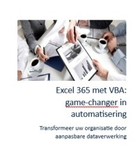 Excel 365 met VBA "game-changer" in automatisering