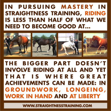 The Wheel of Mastery - Straightness Training
