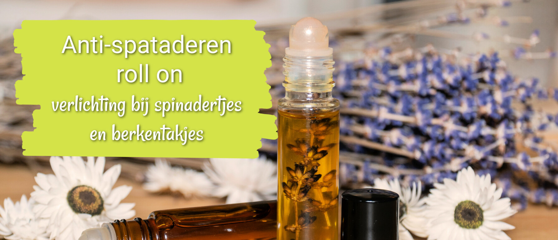 Anti-spataderen roll on, verlichting bij spinadertjes en berkentakjes