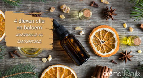 4 dieven olie en balsem, versterkend en beschermend