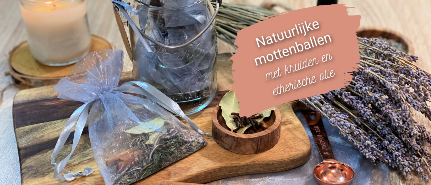 Natuurlijke mottenballen maken