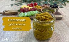 Mosterd maken, gefermenteerd, makkelijk en lekker