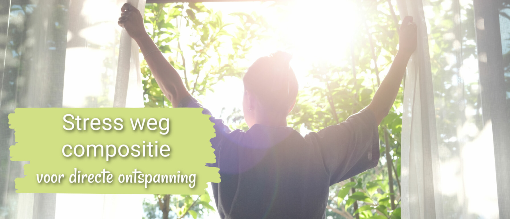 Stress weg compositie, en roll on voor directe ontspanning