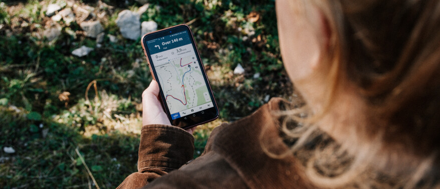 Wandelroutes vinden in Komoot