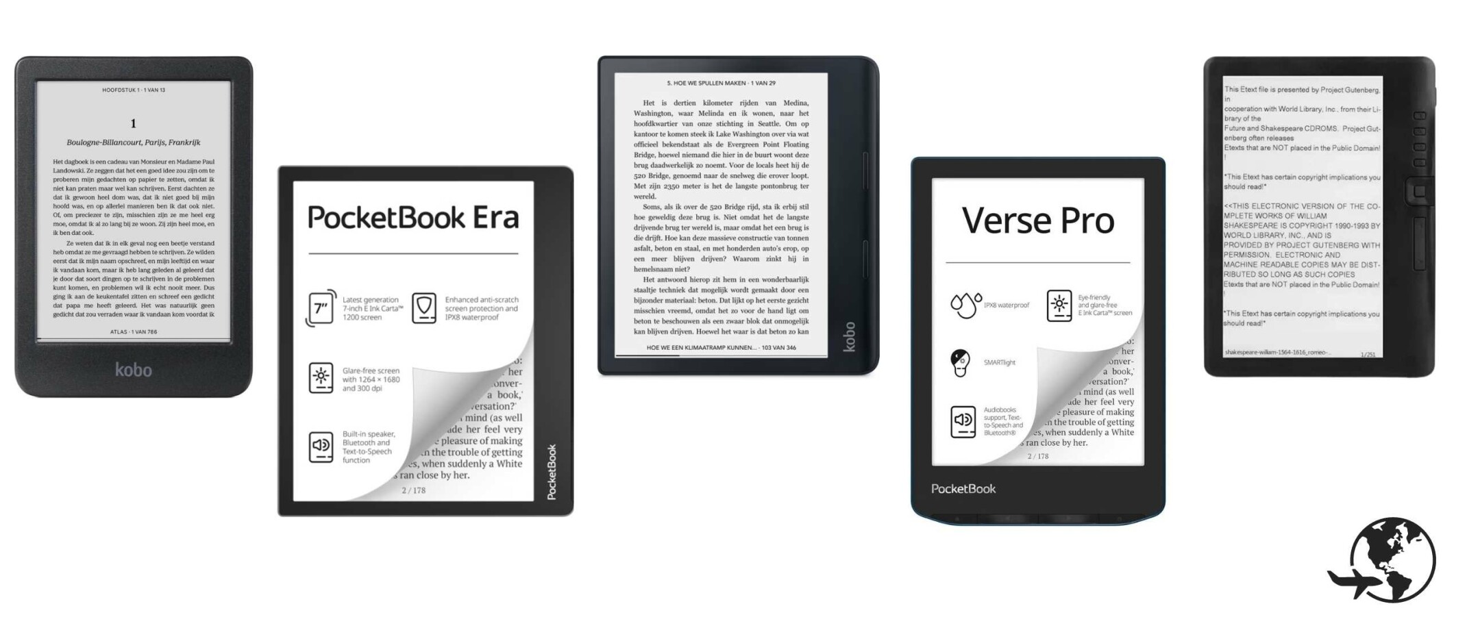 Beste e reader (onze top 5 van 2025) | Ik-ga-op-reis-en-ik-neem-mee.nl