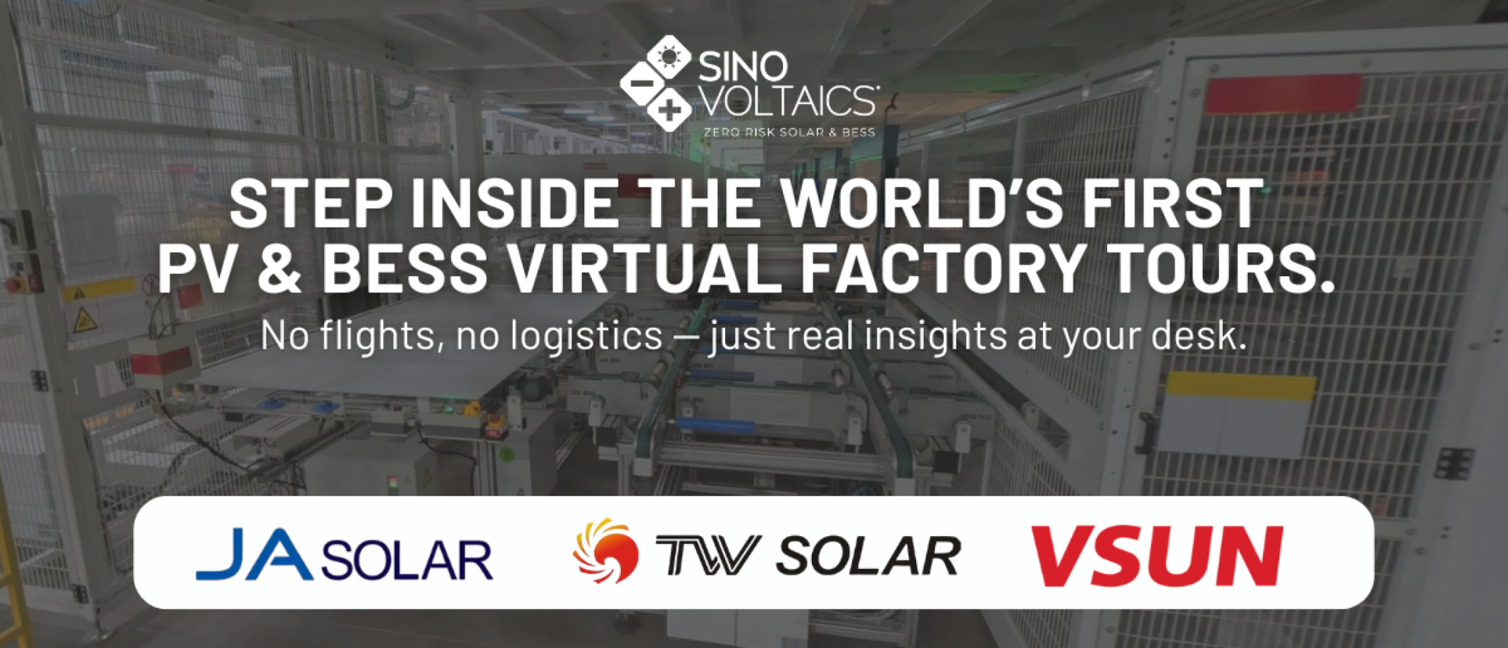 Sinovoltaics Launches First Virtual PV & BESS Factory Platform