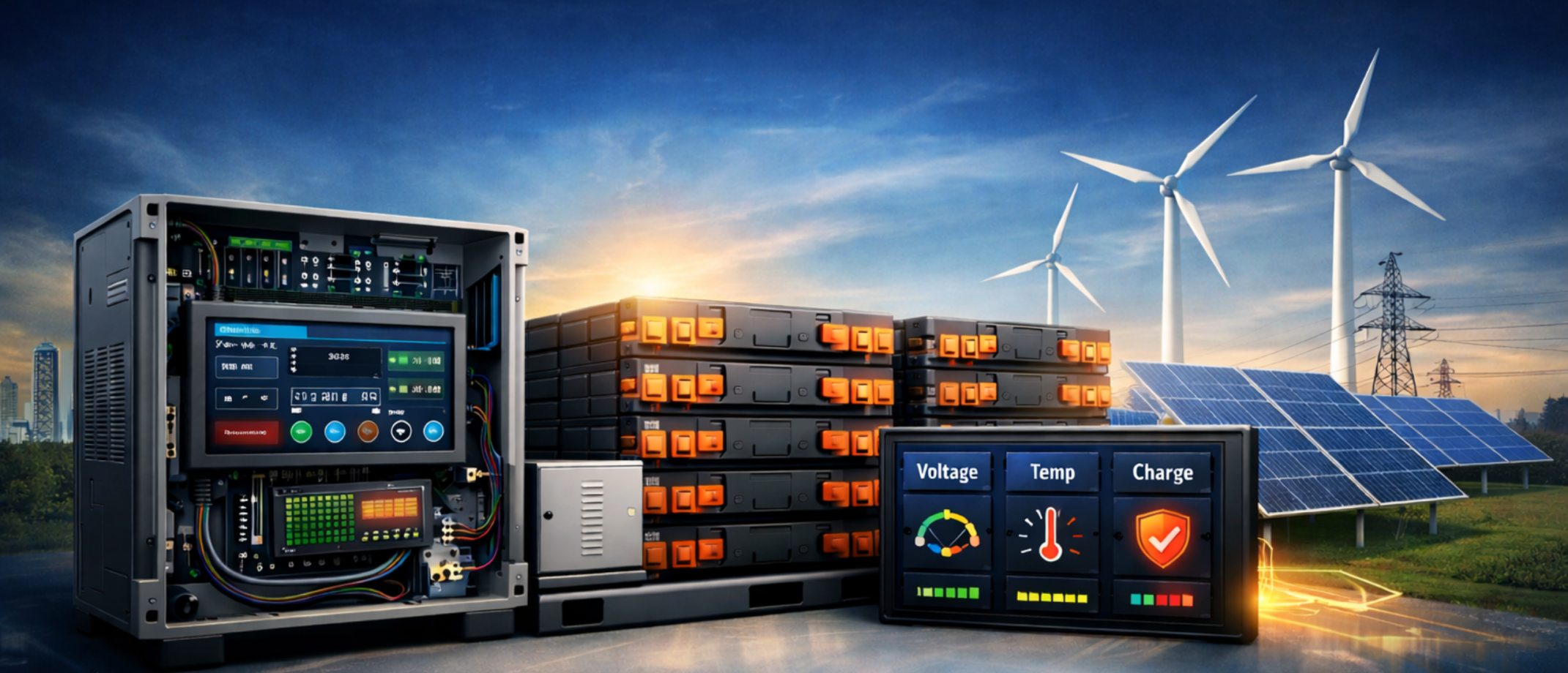 Battery Management System (BMS) for BESS: Functions, Types & Safety