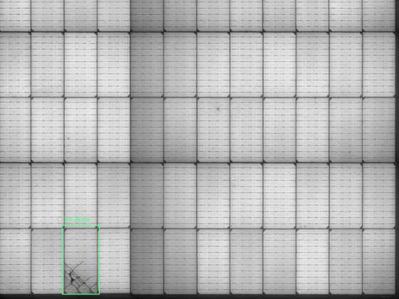 Remove Micro Cracks in PV Modules by 100% AI-Driven EL Testing