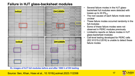 Mitigating Quality Risks in Emerging PV Cell Technologies