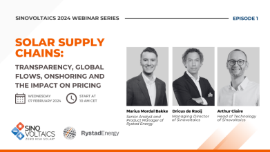 Global Solar Supply Chains: Transparency, Onshoring & Pricing Impact