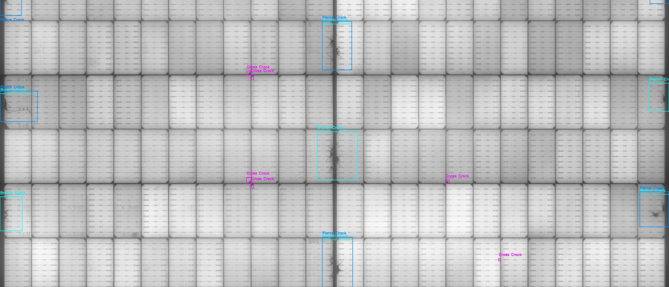 Typical Solar Panel Performance Degradation due to Micro Cracks