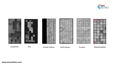 On-site EL Testing of Solar Modules at Solar Power Plant
