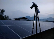 On-site EL Testing of Solar Modules at Solar Power Plant