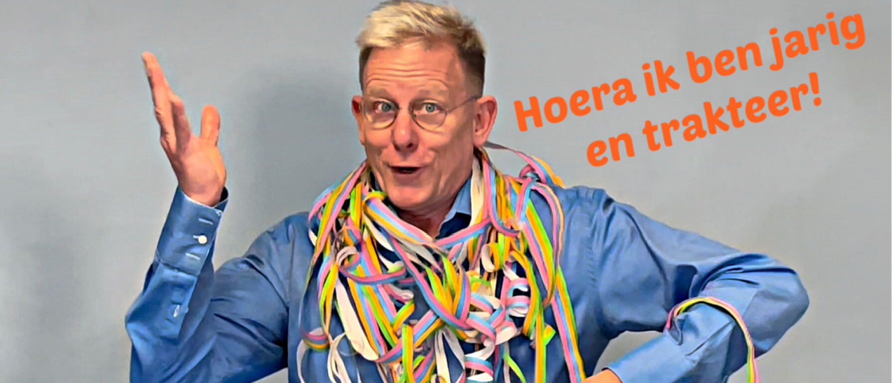 Hoera ik ben jarig en trakteer!