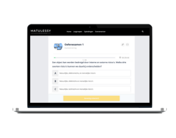 Oefenexamens Veiligheid en beveiliging (SVPB)