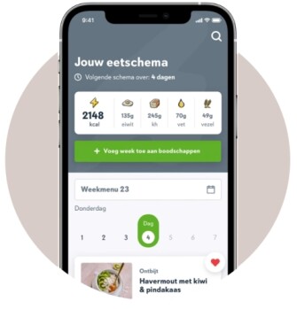 Persoonlijk voedingsschema op maat | Vanaf € 7,90 p/mnd | Voeding.com