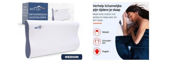 Beste kussen voor nekklachten: onze top 10 - Slaapmanieren