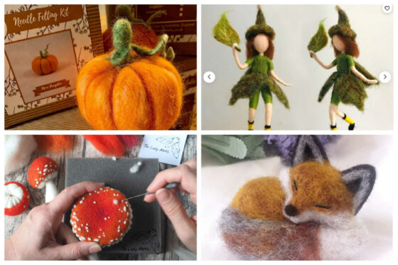 *DIY* starterspakket naaldvilten beoordeling | pompoen ontwerp