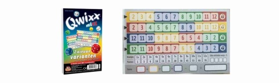 Qwixx varianten | Alle edities | Favorietespel