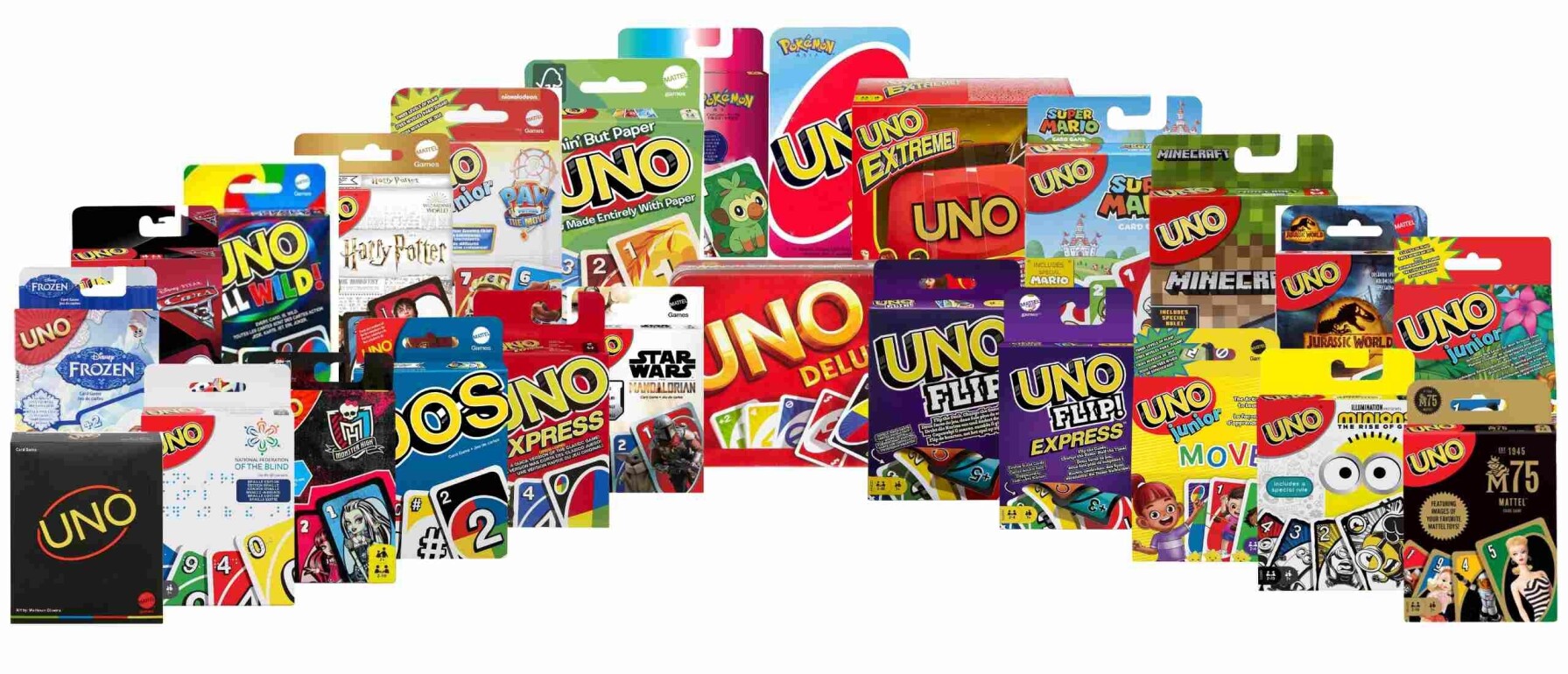 UNO; het originele spel en andere leuke edities