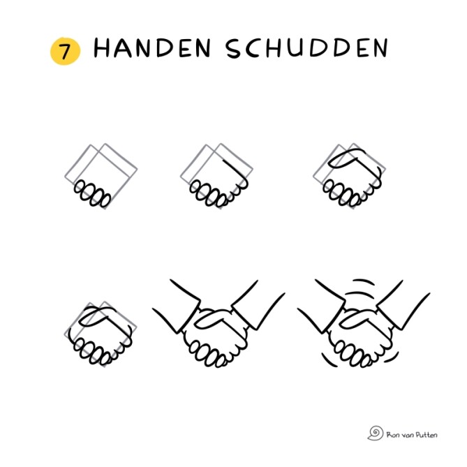 Hoe teken je handen?