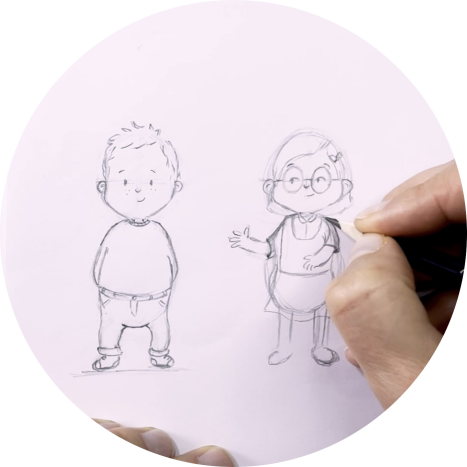 Learn to draw cute characters