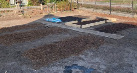 In de moestuin van .... Esther!