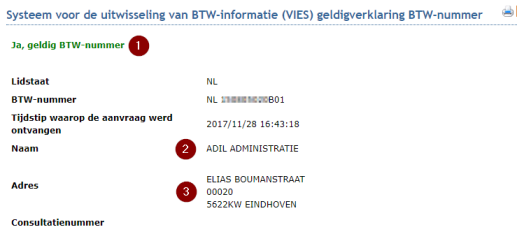 Btw-nummer controleren