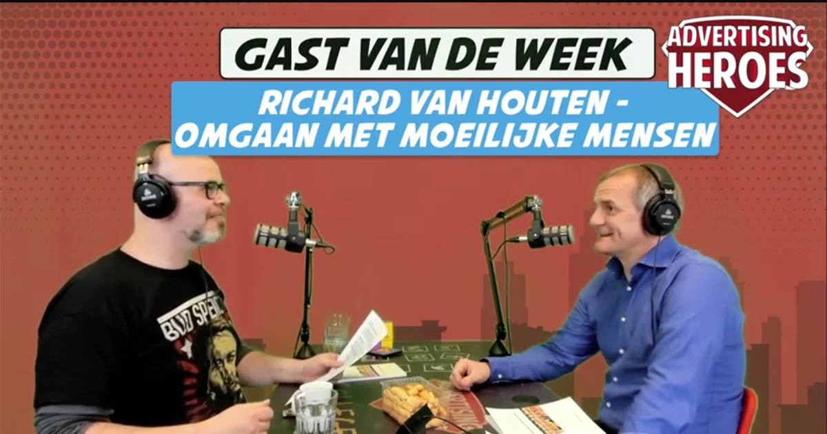 42. Omgaan met moeilijke mensen – met Richard van Houten (Bron & Partners)