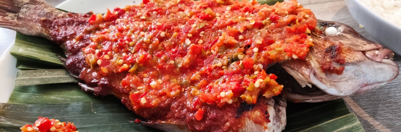 Ikan Bakar Bakar Ritja Ritja recept (Indonesiche pittige gegrilde vis ...