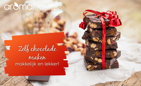 Zelf chocolade maken, gezonder en erg lekker!