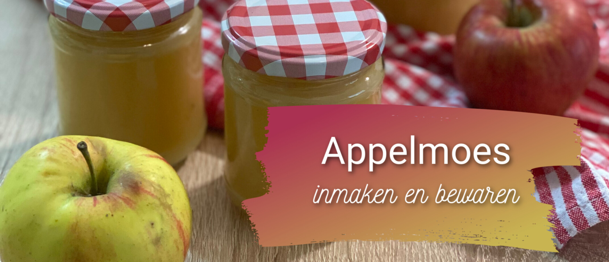 Appelmoes inmaken