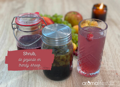 Shrub, een trendy en gezonde siroop