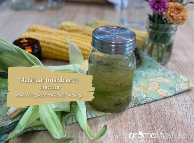 Maïshaar tinctuur en thee (maïsbaard)