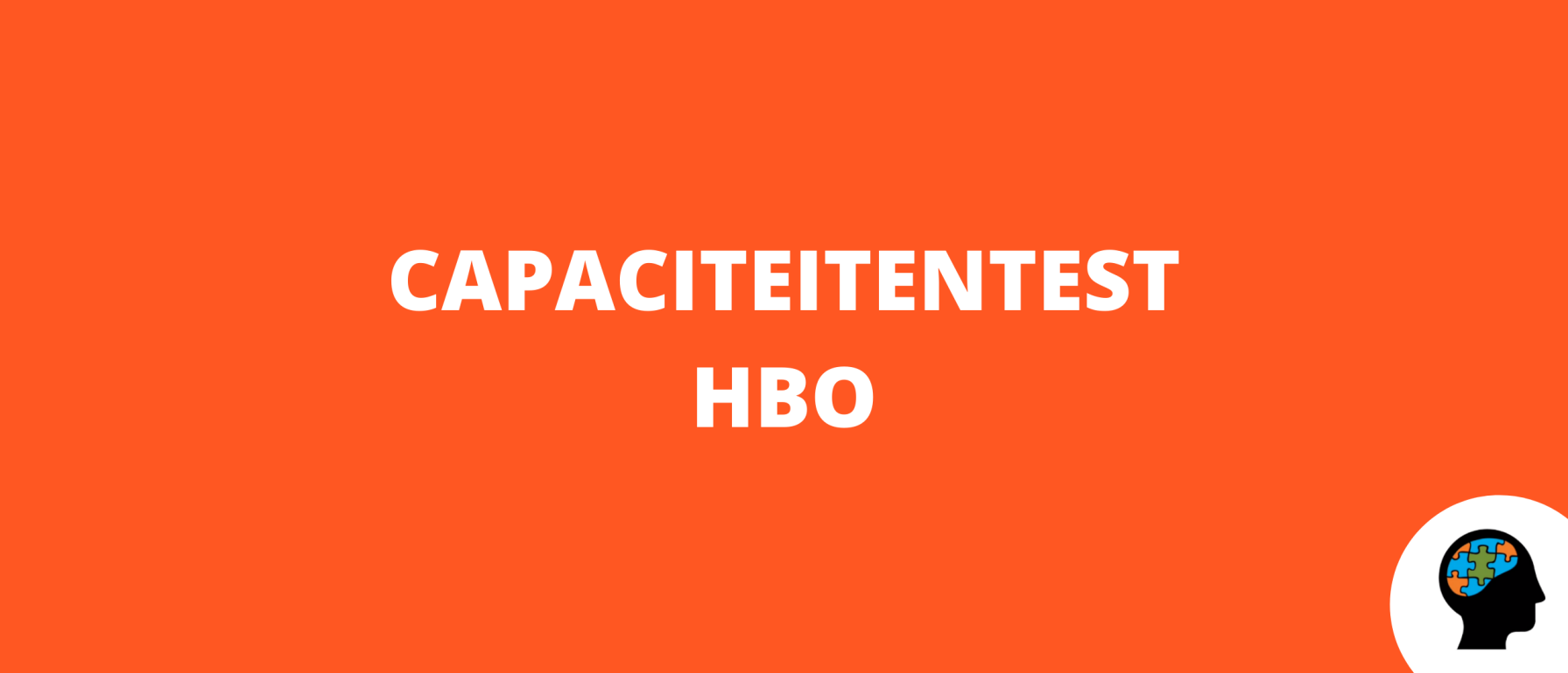 Capaciteitentest HBO