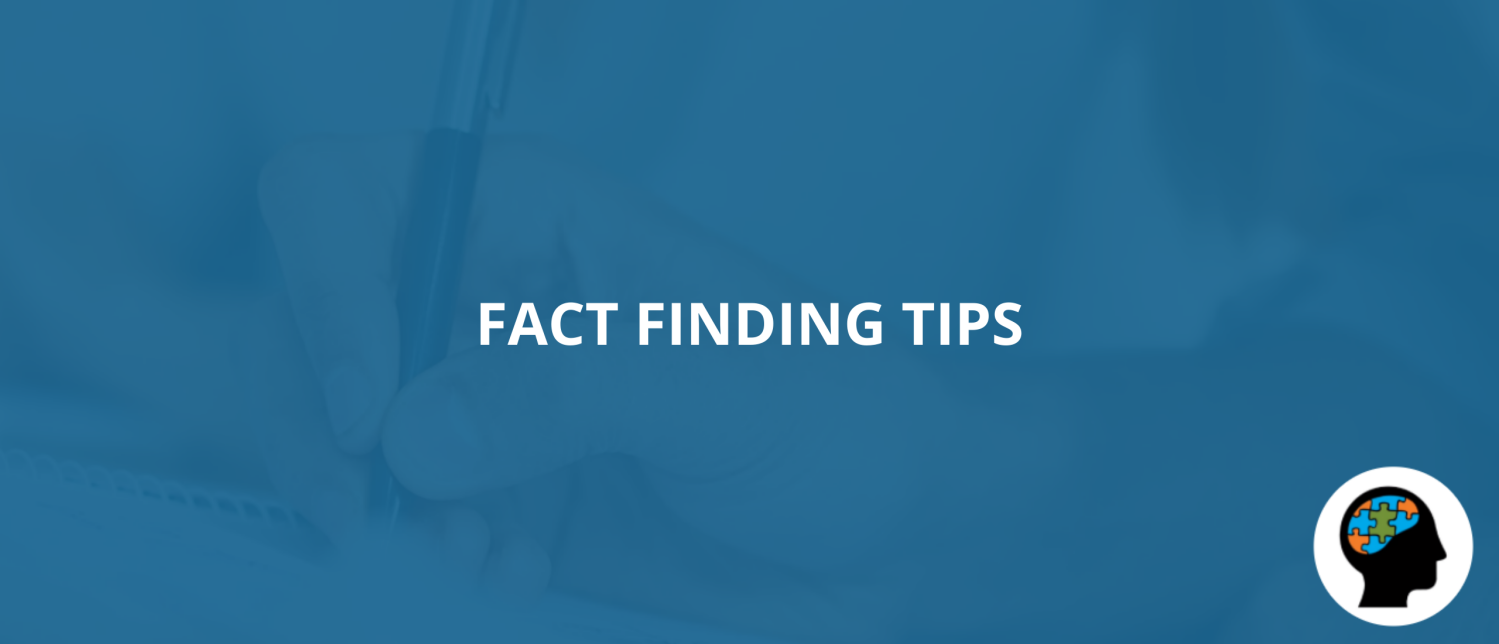 Fact Finding Tips bekijken? | GRATIS Uitleg, Voorbeelden & Tips