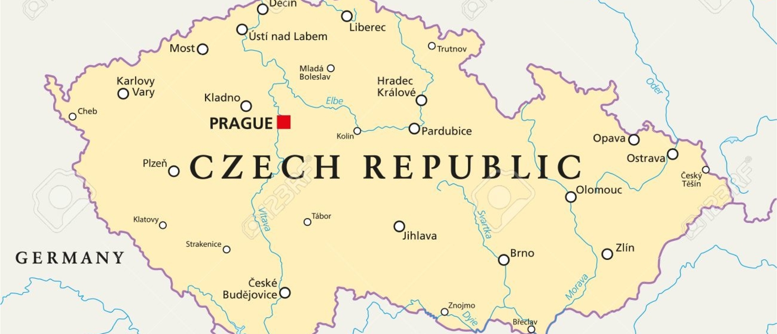 Städte in Tschechien