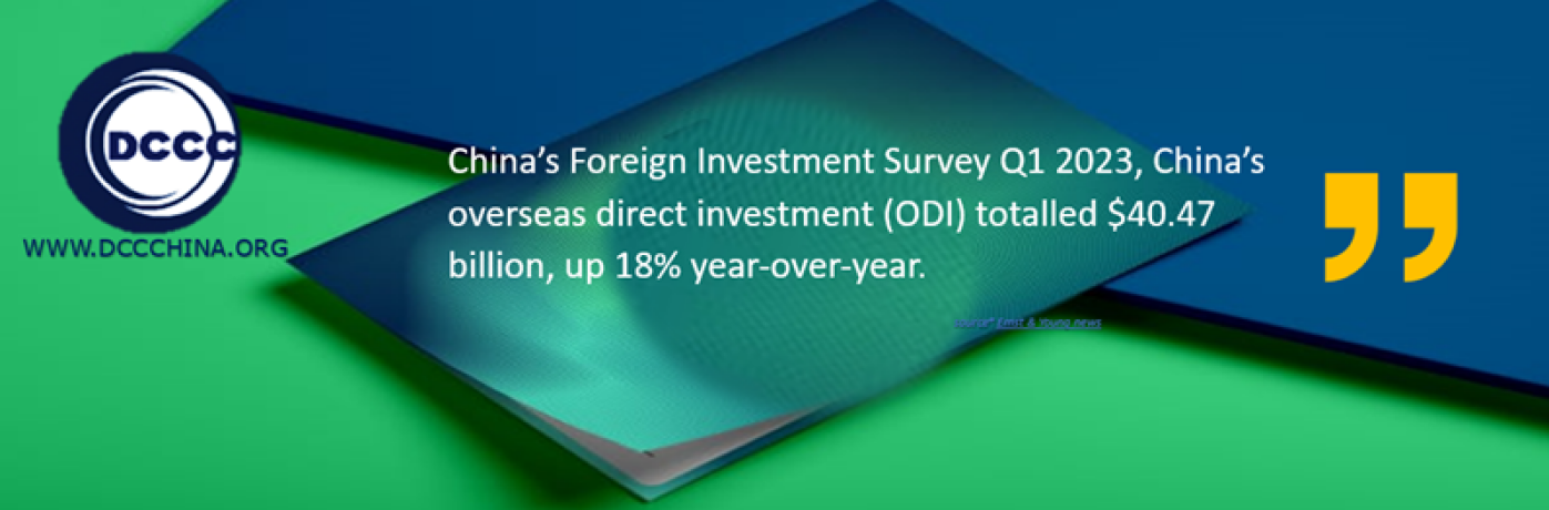 China outbound investment of Q1 2023 highlights