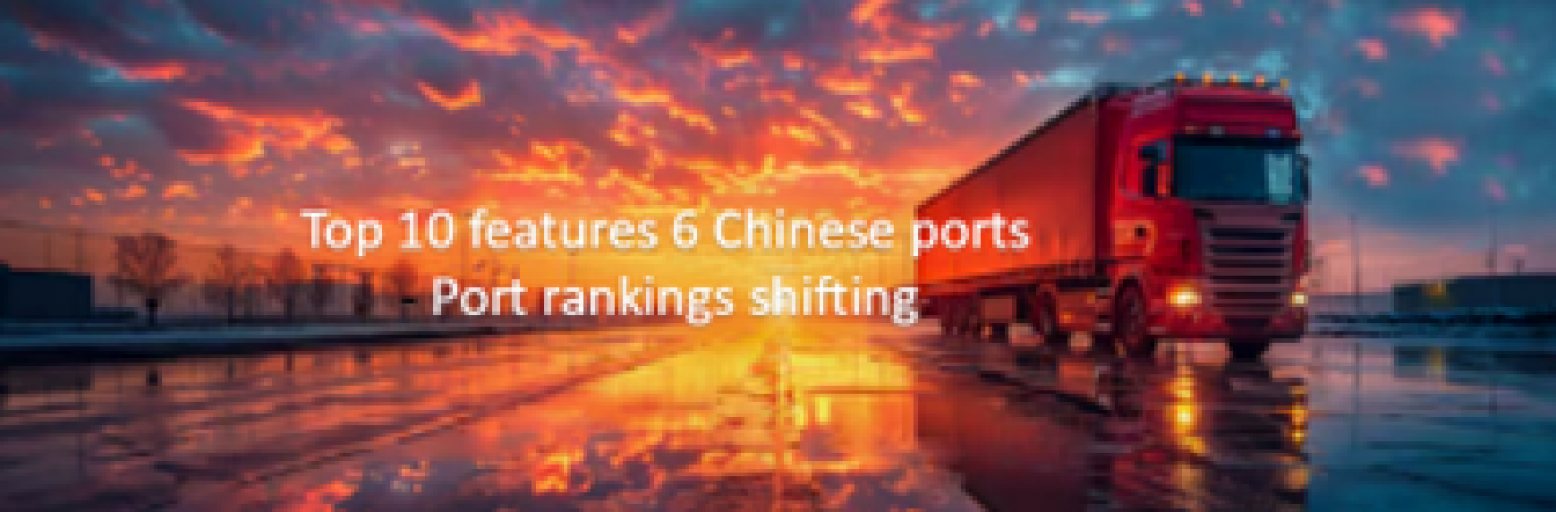 Top 10 features 6 Chinese ports - Port rankings shifting