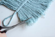 DIY Macramé Feather. Super Easy and Fantastic as Decoration