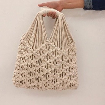 DIY Macramé Bag, Hip Musthave Item & Easy to Make!