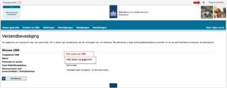 Handleiding: Dierlocatie UBN paarden registeren - ik heb nog geen UBN