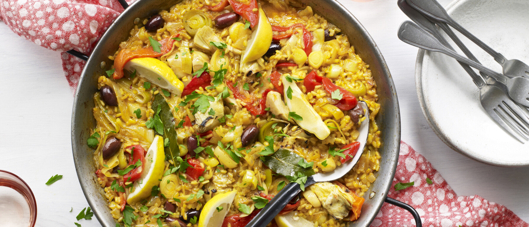 Vegetarische Paella - Origineel Spaans Recept