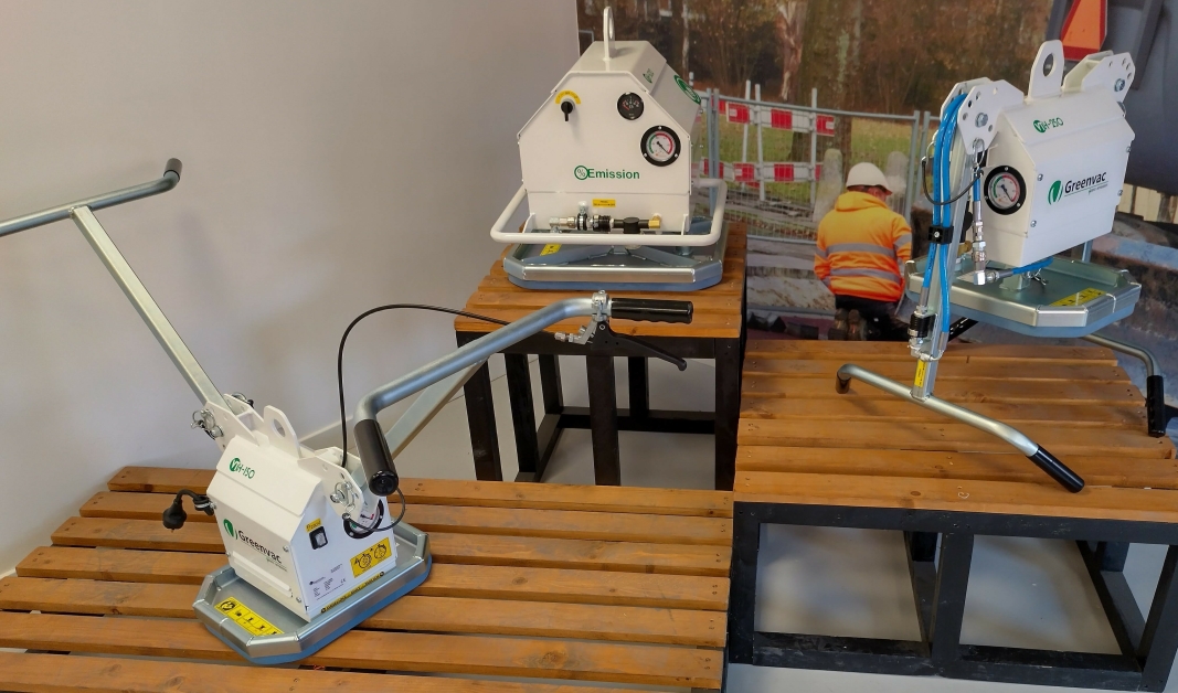 Greenvac is the new line of zero-emission vacuum units from Hamevac