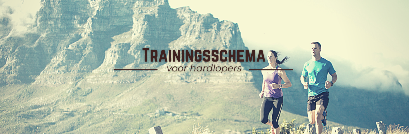 Trainingsschema voor hardlopers