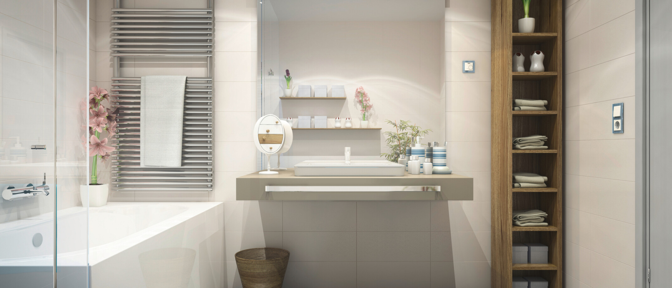 LED strips in de badkamer inspiratie | Elektroshop.nl