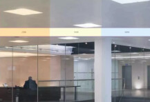 Plafondplaten systeemplafond met LED panelen